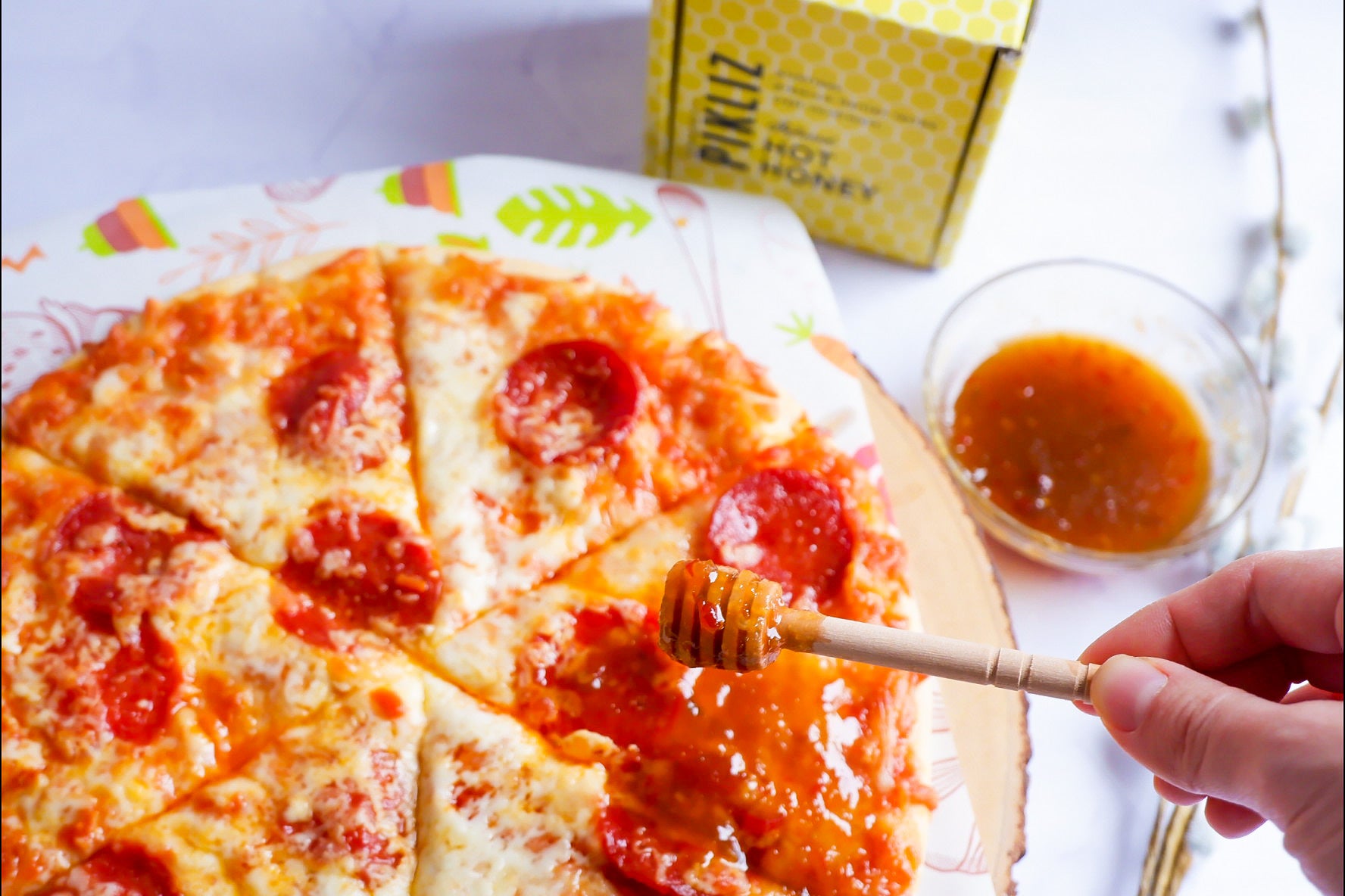 Spicy Elevation: Alexandra’s Pikliz Infused Hot Honey Pizza Delight – In the Kitchen with Alexandra