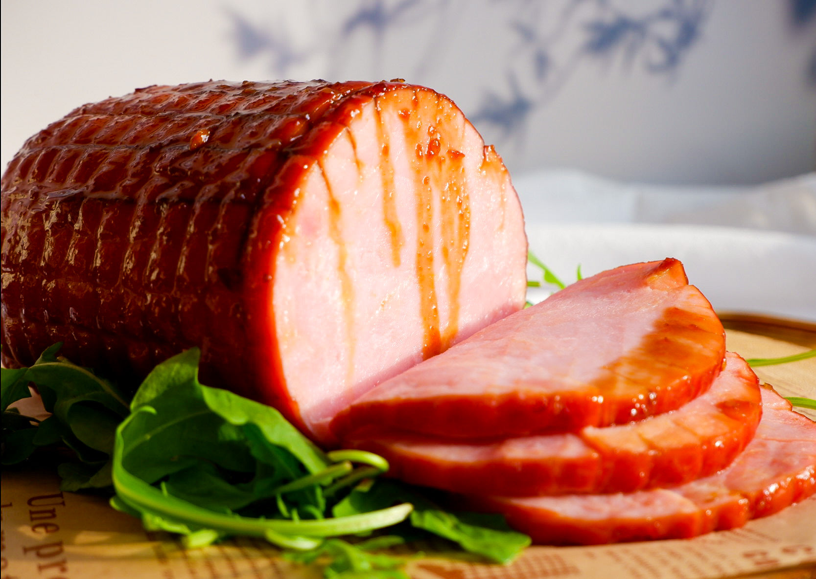 Glazed Ham with Alexandra’s Pikliz Infused Hot Honey Pikliz – In the ...